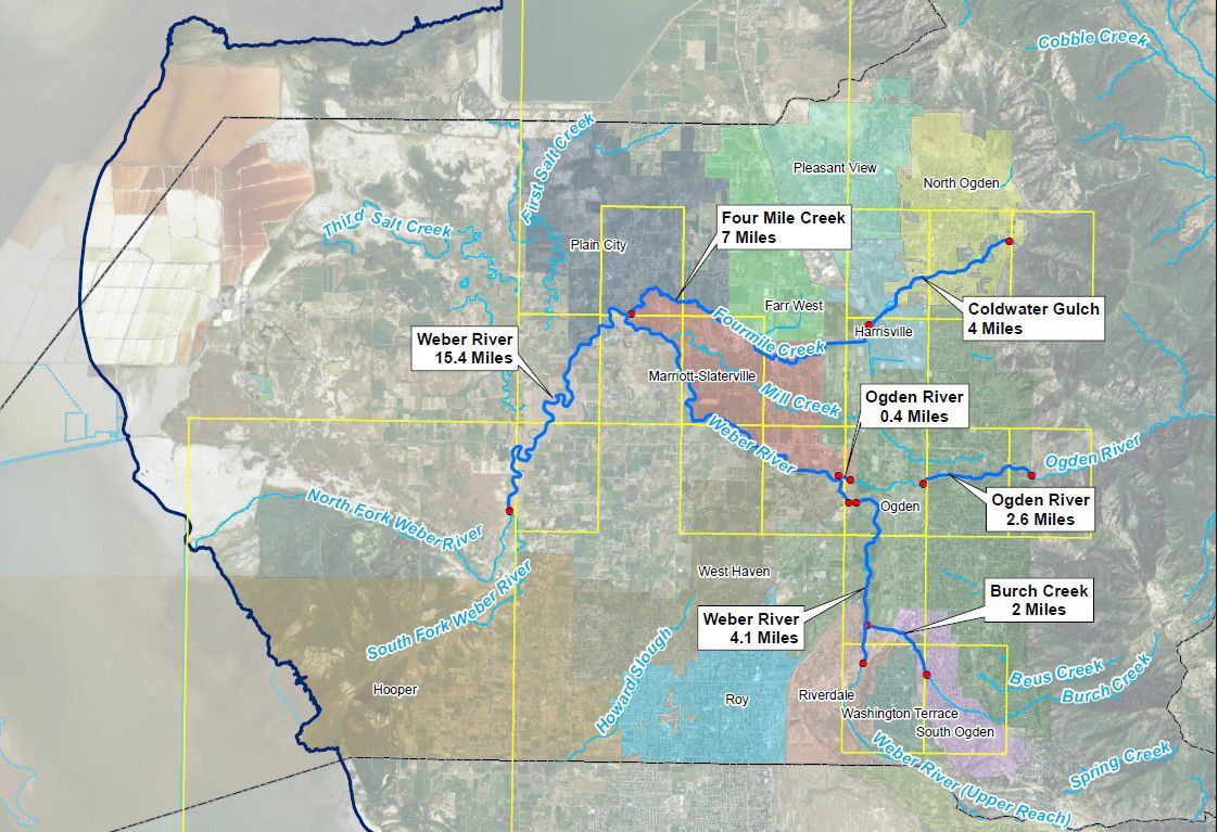 Weber County flood maps to be updated; 500 properties could be removed ...